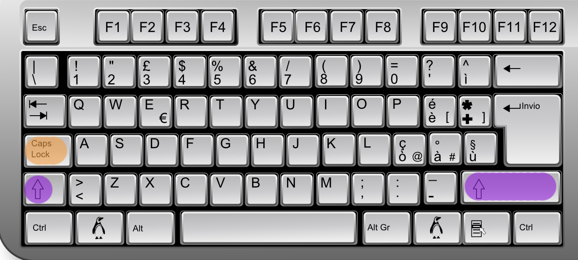 6. Le maiuscole - Calzari Alati